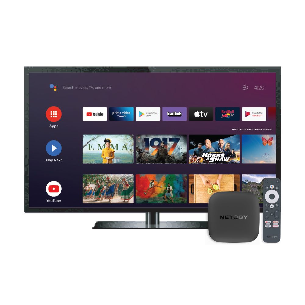 Nova Android TV Box 4K Ultra HD – Google and Netflix Certified – LikeBuy