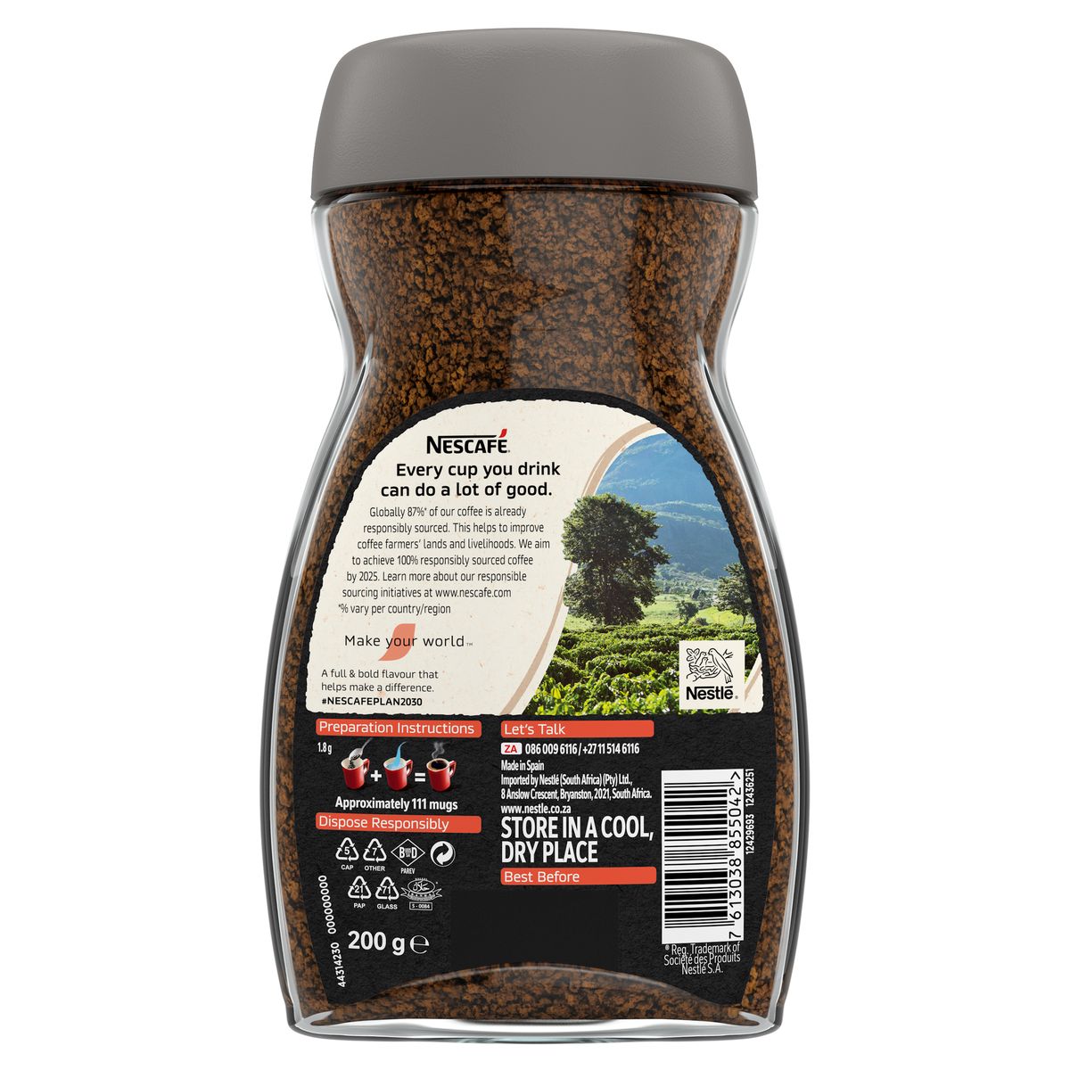 NESCAFÉ CLASSIC Black Roast Instant Coffee 200g – LikeBuy
